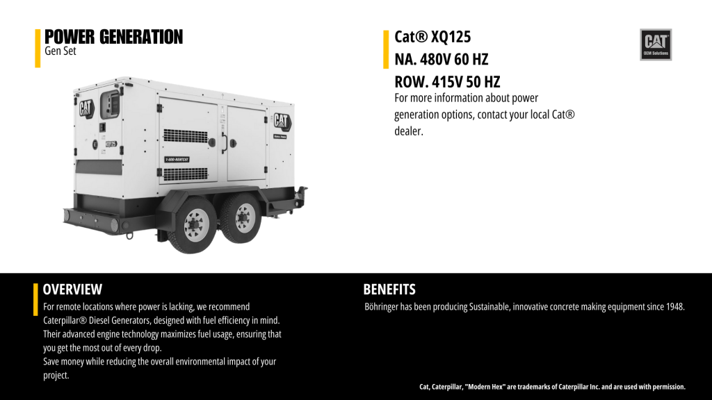 POWER GENERATION – Engineering sustainable innovation since 1948